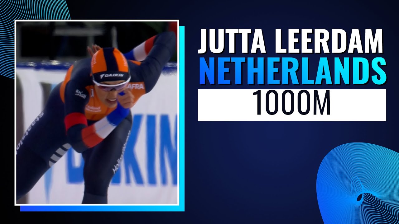 Jutta Leerdam Wins In Style | Women 1000m Sprint | Heerenveen 2025 | # ...