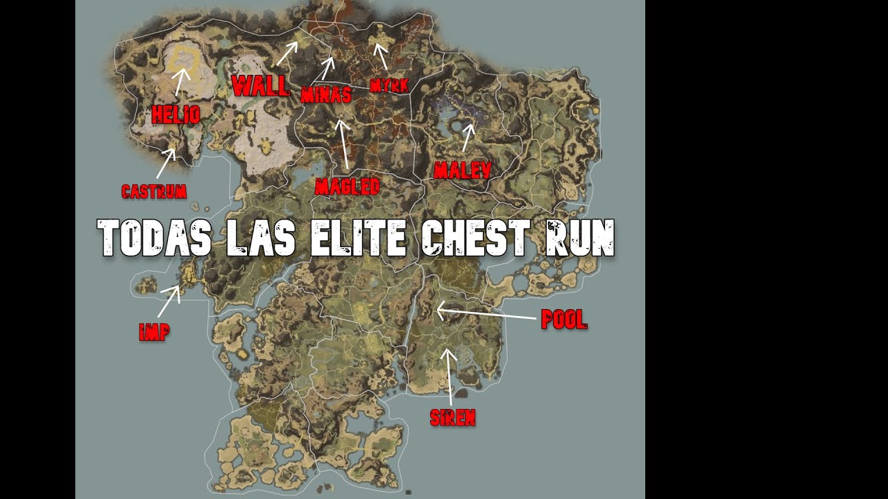 ¿QUE ES UNA ELITE CHEST RUN? (TODAS SUS UBICACIONES) - YouTube