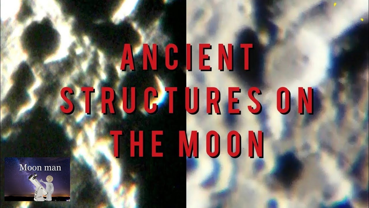 Ancient structures on the moon - YouTube