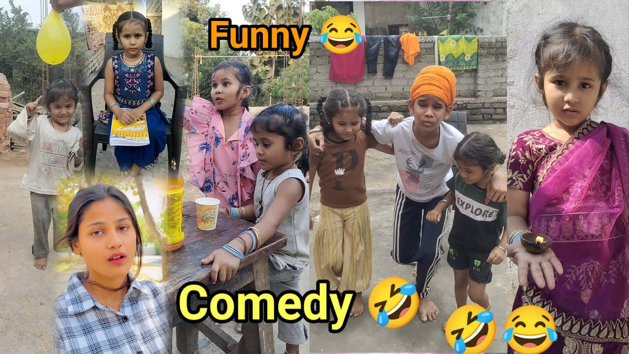 Comedy funny video 😂 | viral Funny video 🤣 | village comedy funny video ...