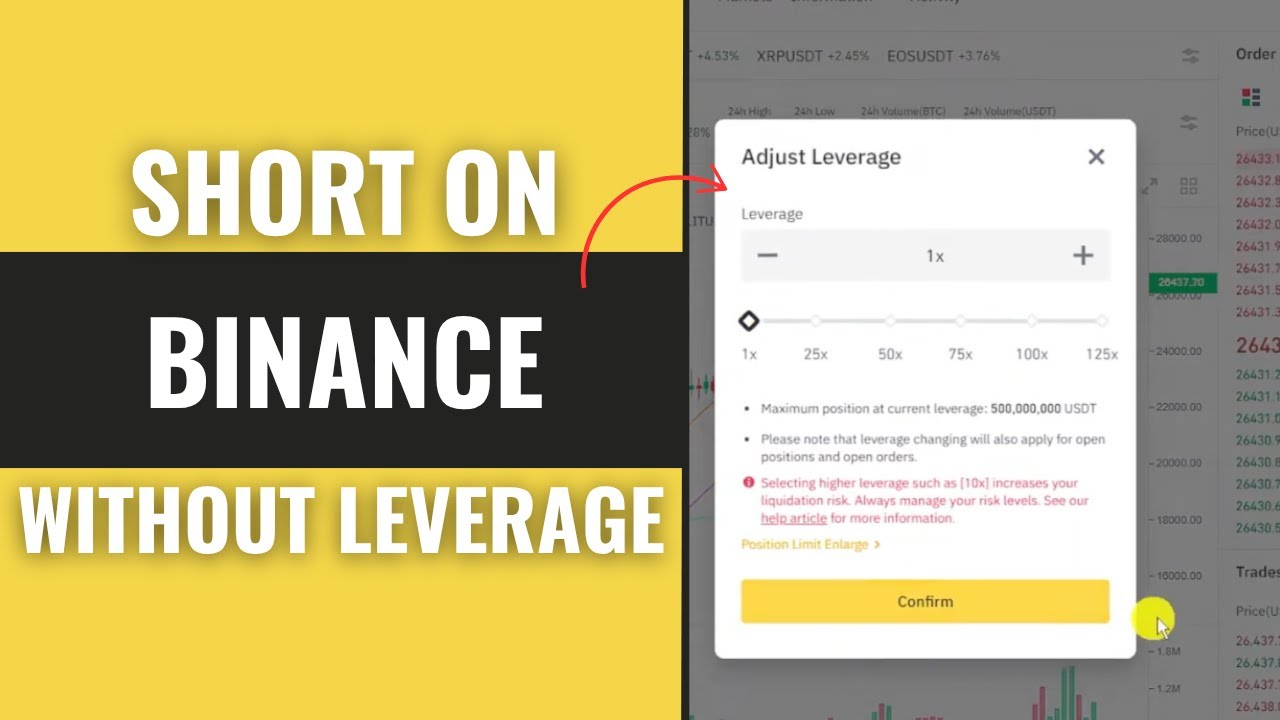 How To Short On Binance Without Leverage (Step by Step) - YouTube