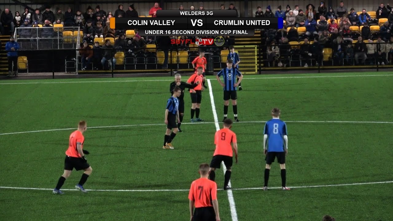Colin Valley v Crumlin United - Under 16 Second Division Cup Final ...