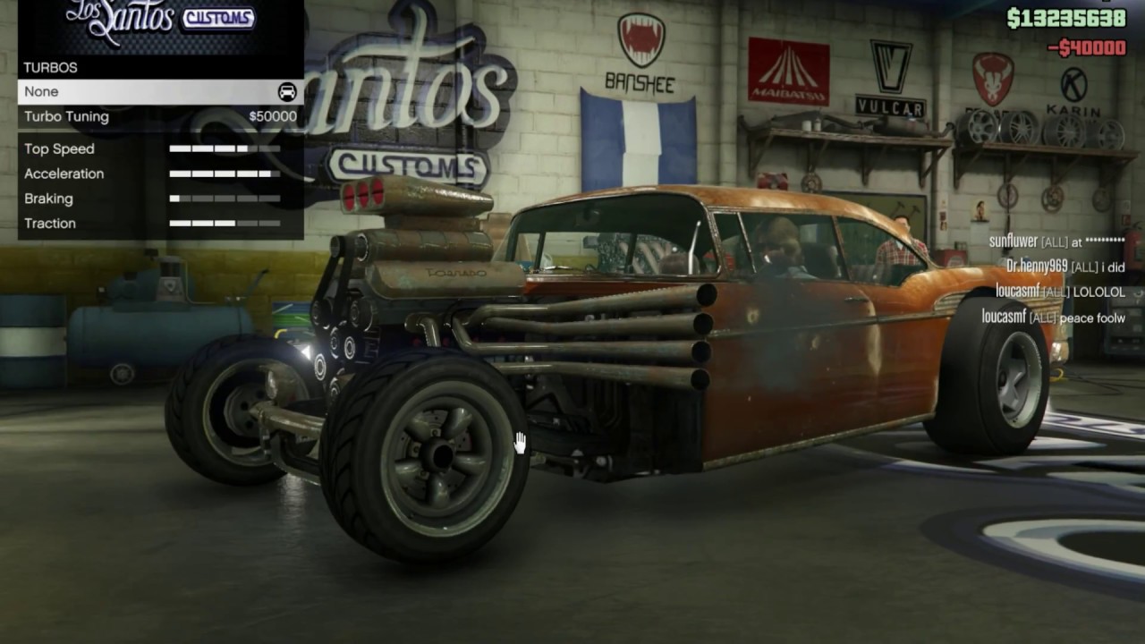 GTA 5 - Declasse Tornado Rat Rod Tuning és Teszt Izzy-vel ##23[HUN][HD ...