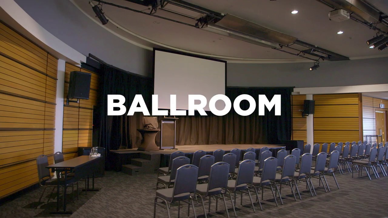 Napier Conferences & Events: Virtual Tour - Ballroom - YouTube