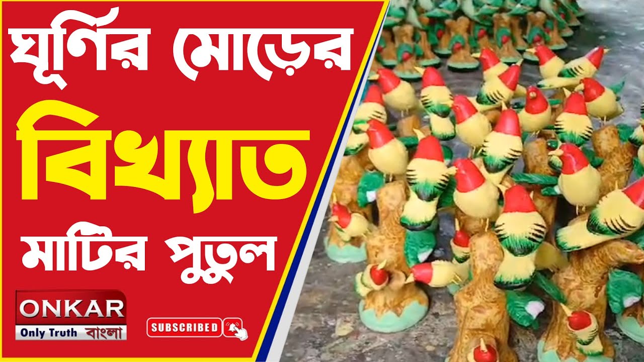 KRISHNANAGAR GHURNI MATIR PUTUL _ সংকটে কৃষ্ণনগরের পুতুল শিল্প - YouTube