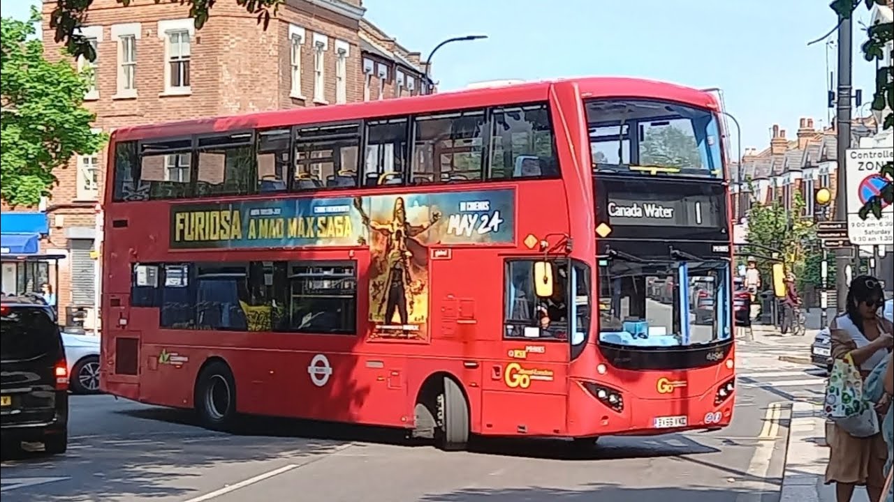 FRV - London Bus Route 1 | Canada Water Hampstead Heath | MHV83 | BV66 ...