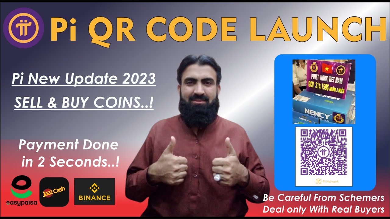 Pi Network Launch QR Code/Pi Chain mall Pakistan /Pi Network New Update ...