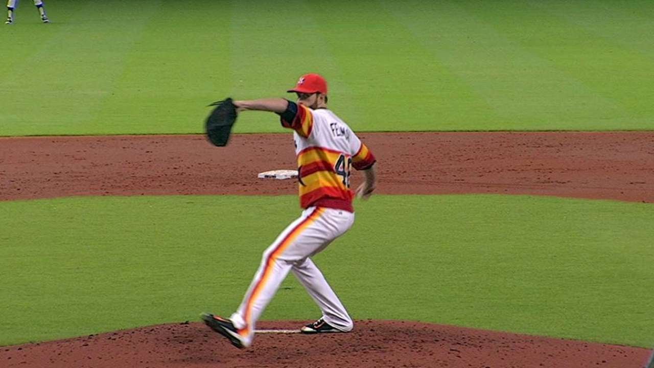 TEX@HOU: Feldman gets Hamilton to strike out swinging - YouTube