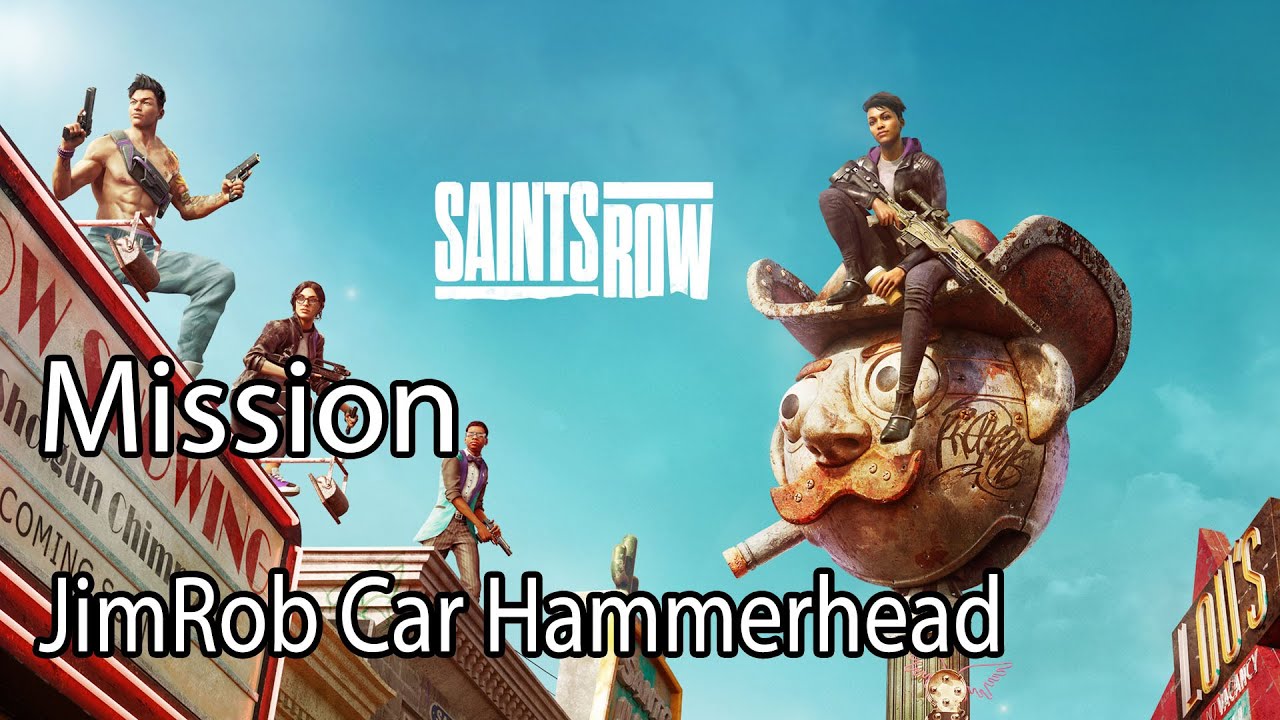 Saints Row Mission JimRob Car Hammerhead - YouTube