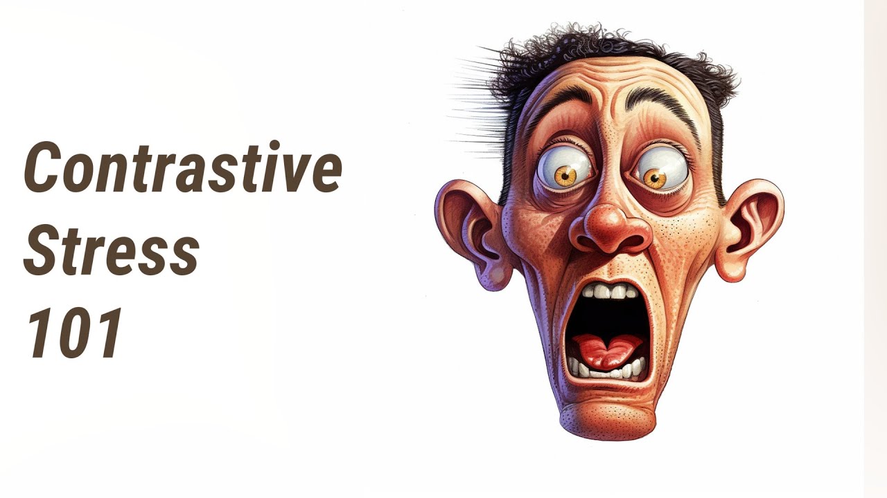 Understanding Contrastive Stress in English - YouTube