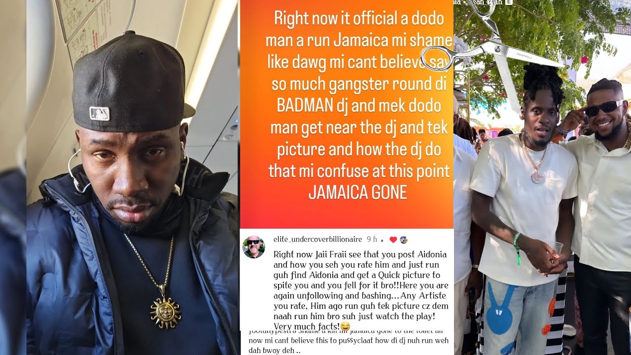 Footahype cůt off Aidonia for taking picture with "DODO" man Jaii frais ...