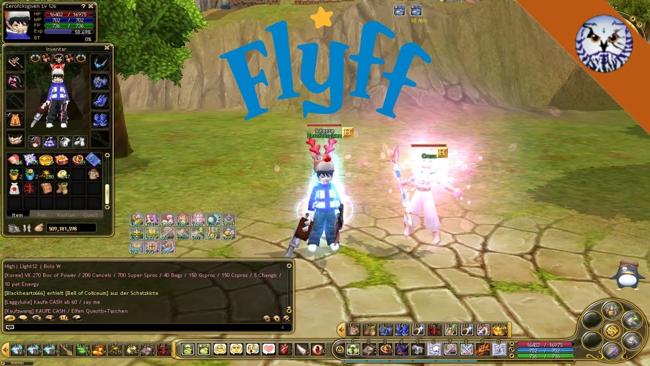 Flyff Hero Blade Tramnuk Run - Official Fly For Fun Yggdrasil Almost ...