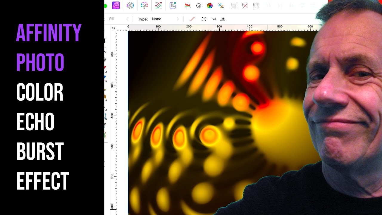 Affinity Photo | Color Echo Burst Effect | How To - YouTube