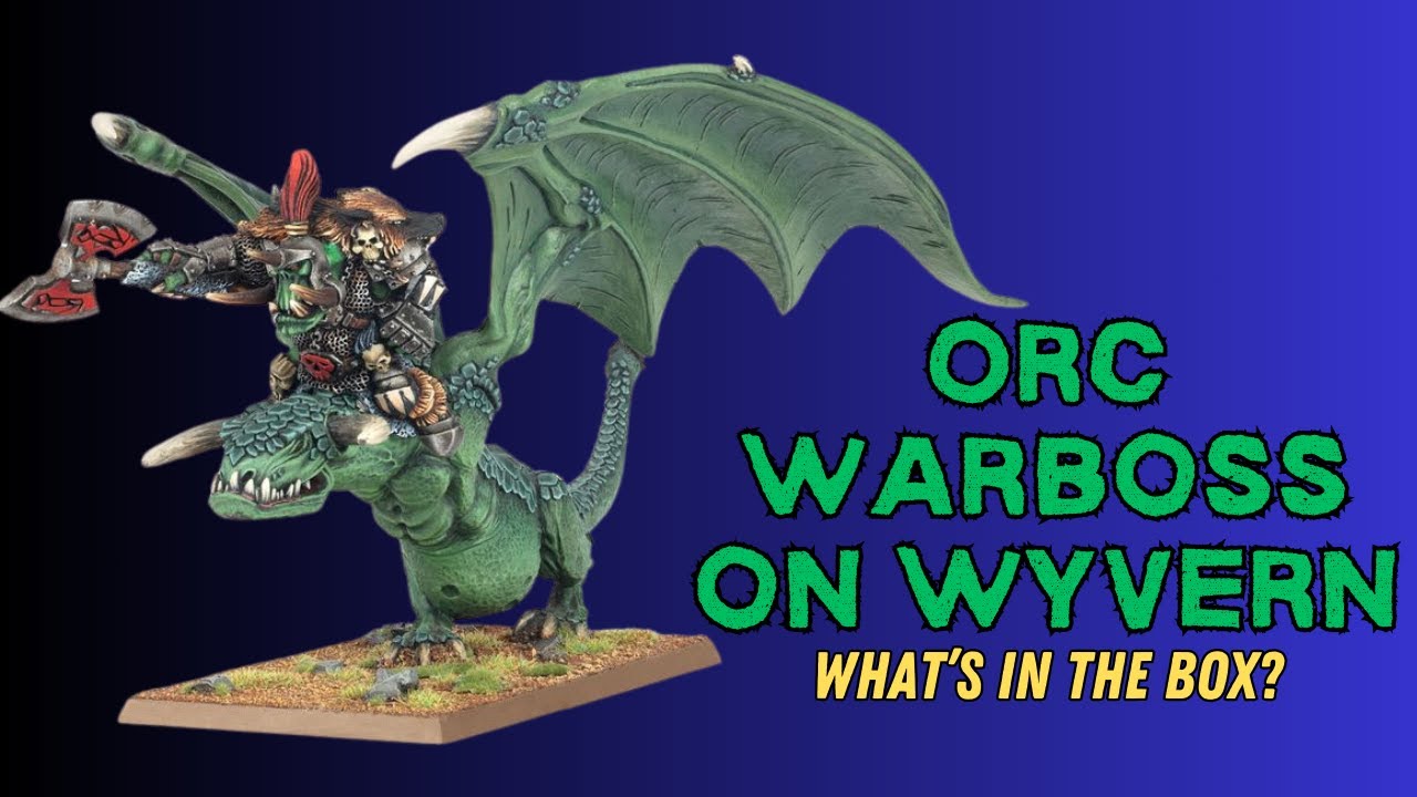 ORC WARBOSS ON WYVERN - YouTube