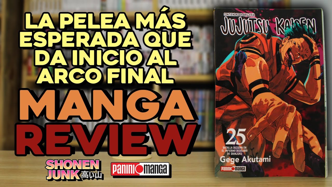 Jujutsu Kaisen tomo 25 | Manga Review | Panini Manga Mx - YouTube