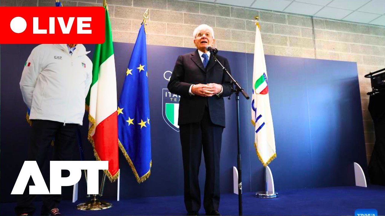 LIVE | Italian President Mattarella Hosts Winter Olympics Reception ...