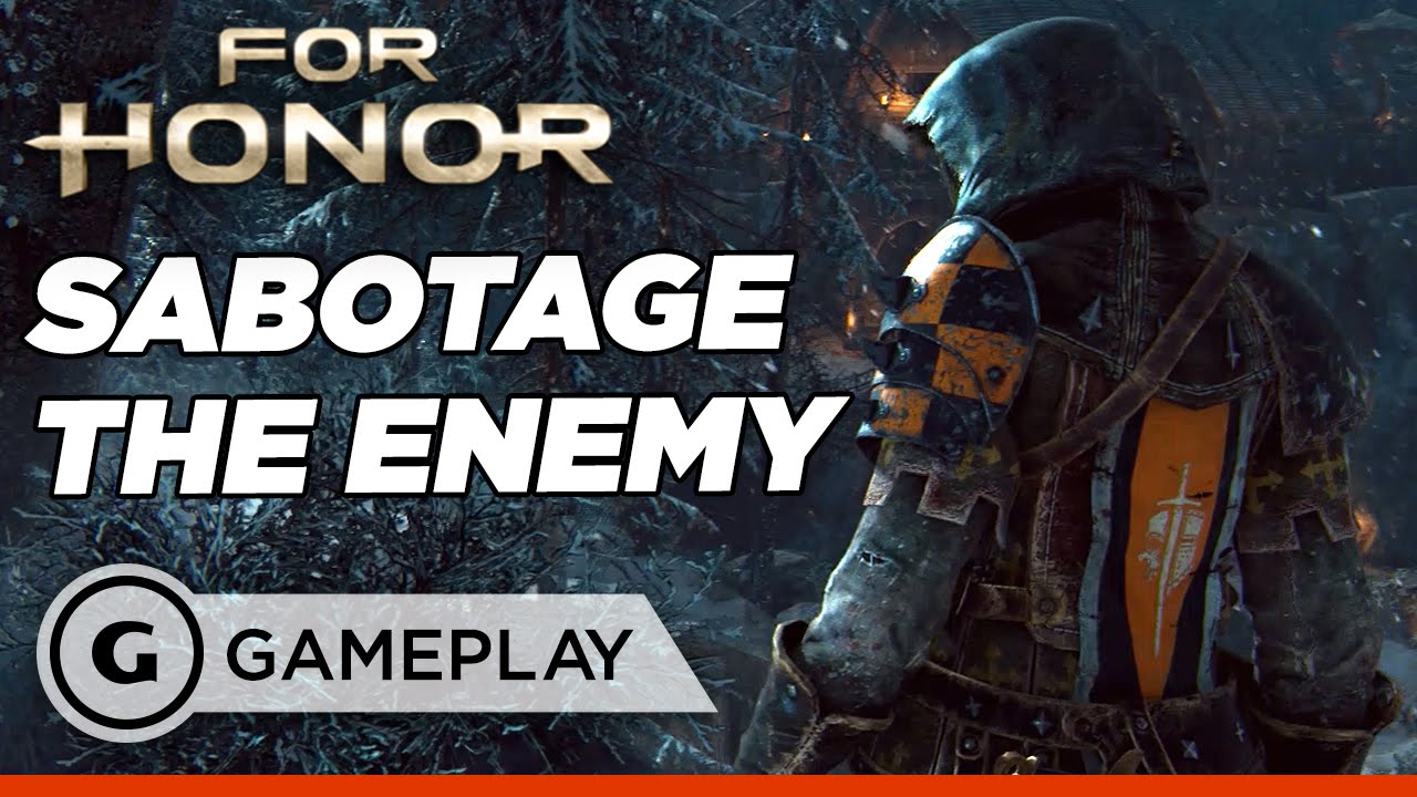 For Honor: Single Player Campaign - Sabotaging the Elevator Gameplay ...