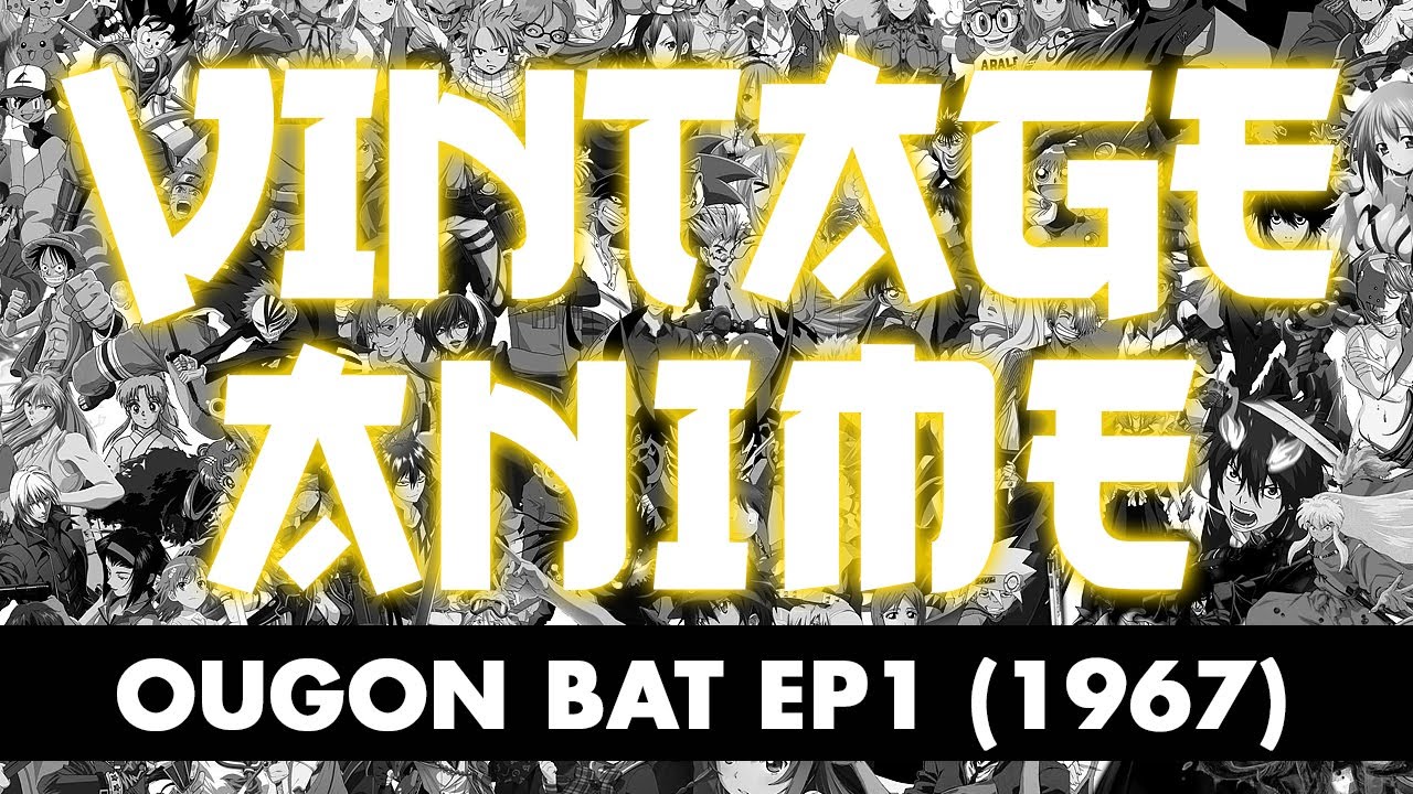 Vintage Anime Cartoon - Golden Bat Ep1 (1967) [Eng Sub] - YouTube