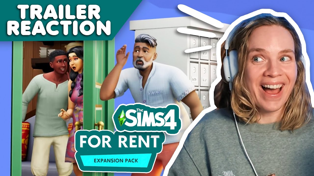 We get to build TOWNHOUSES!? 🤩 | The Sims 4 For Rent | Trailer Reaction ...