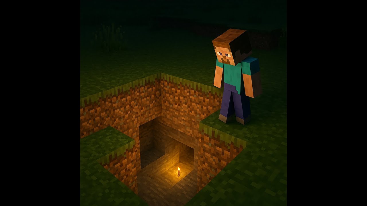 Building My Secret Underground Fortress in Minecraft Part 3 - YouTube