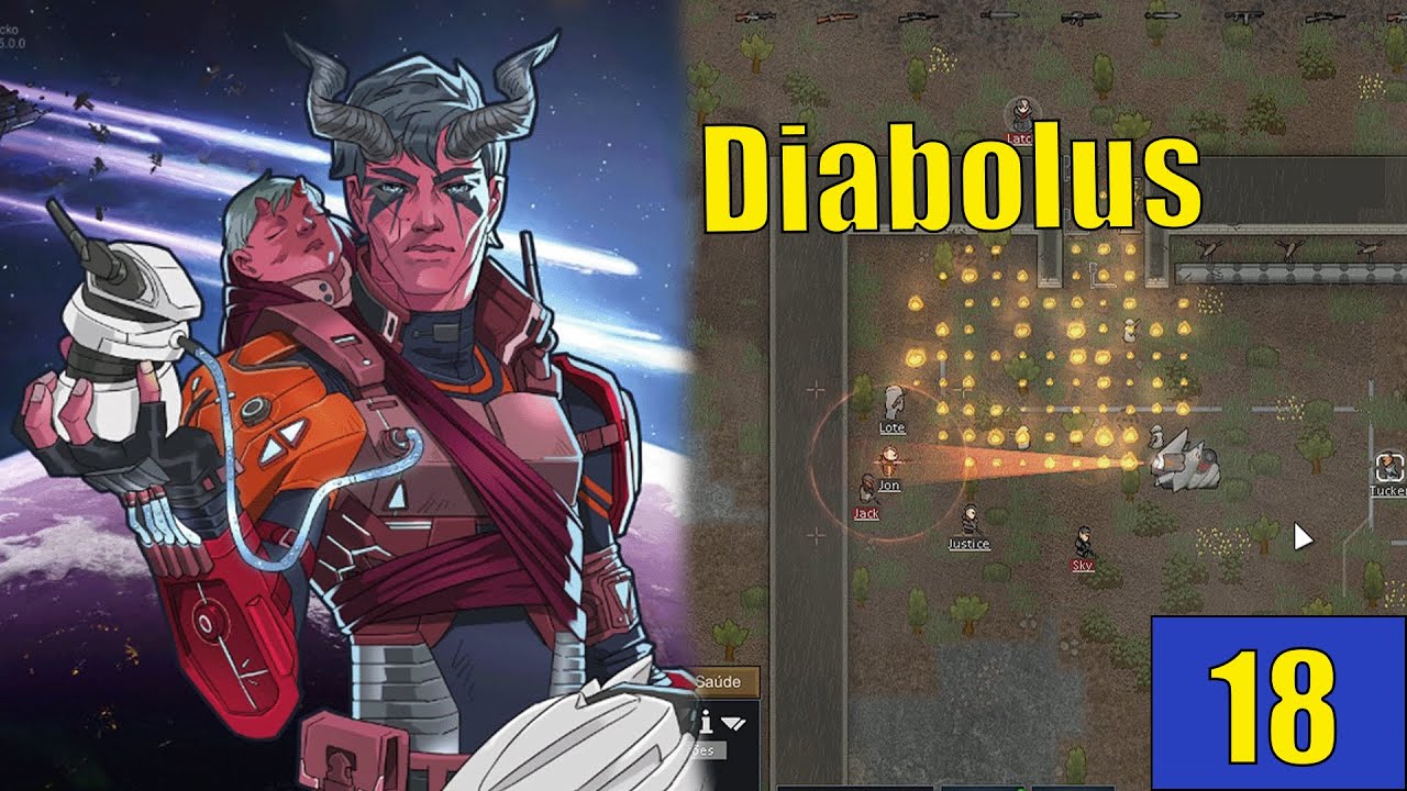 Chamei o Diabolus - Rimworld #18 - YouTube