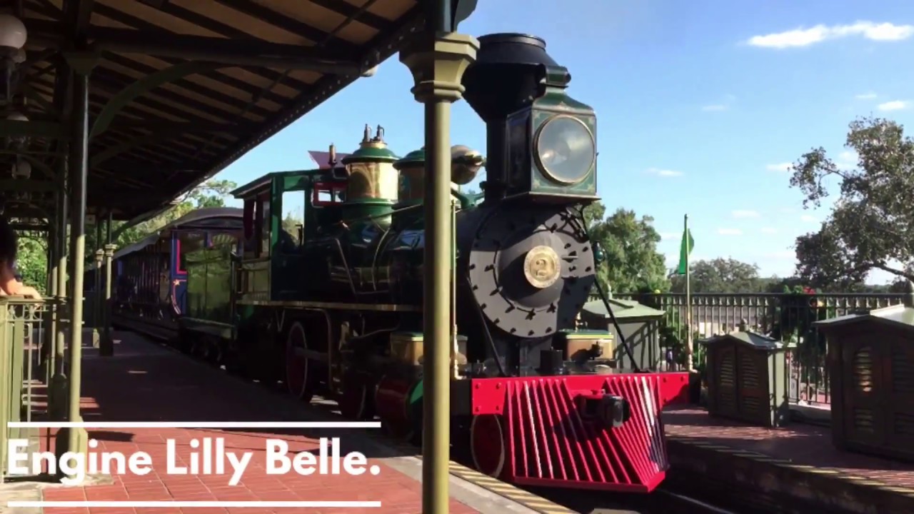 Lilly Belle is back in service on the Walt Disney World Railroad! - YouTube
