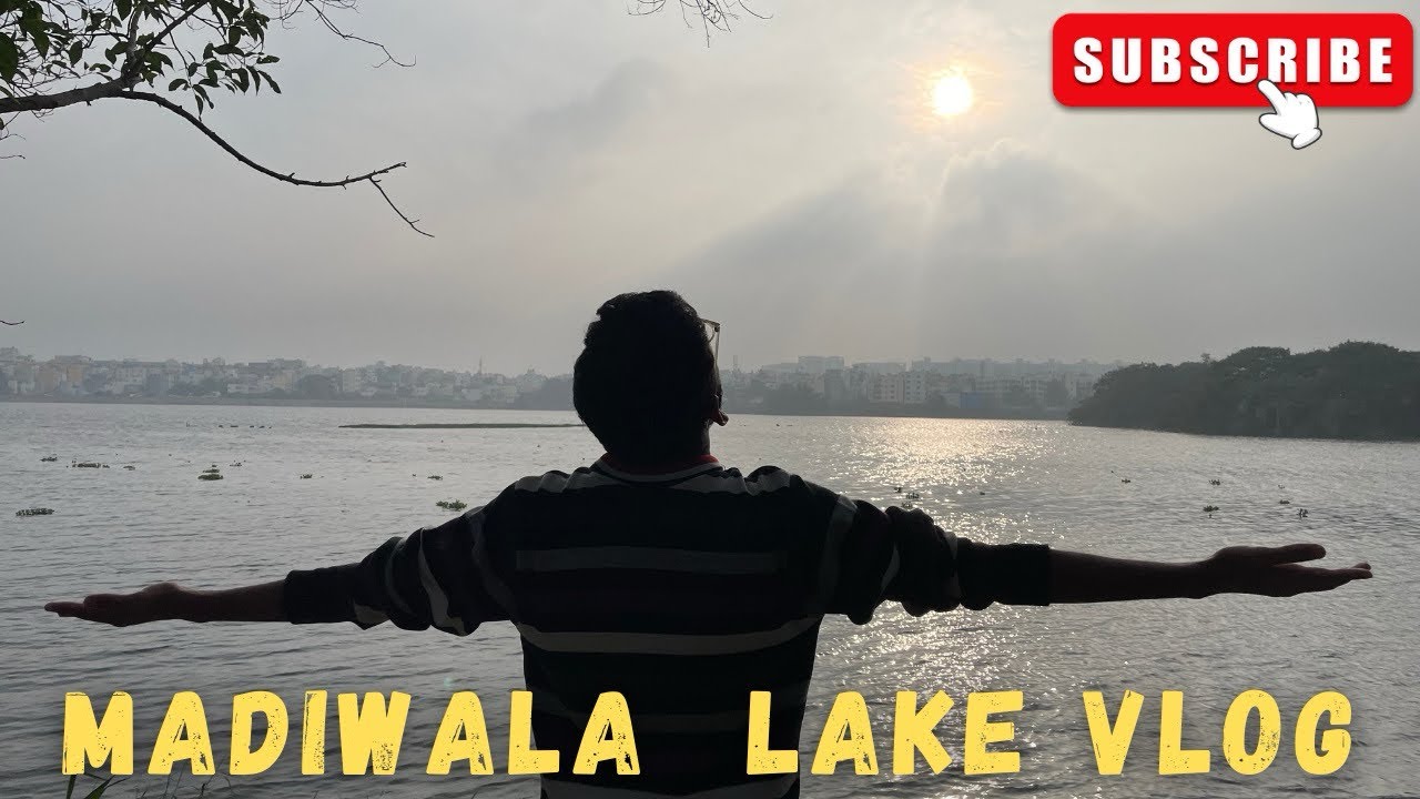Madiwala Lake😍|| BTM Lake 🏞️ || Morning sunrise☀️|| Best lake in ...