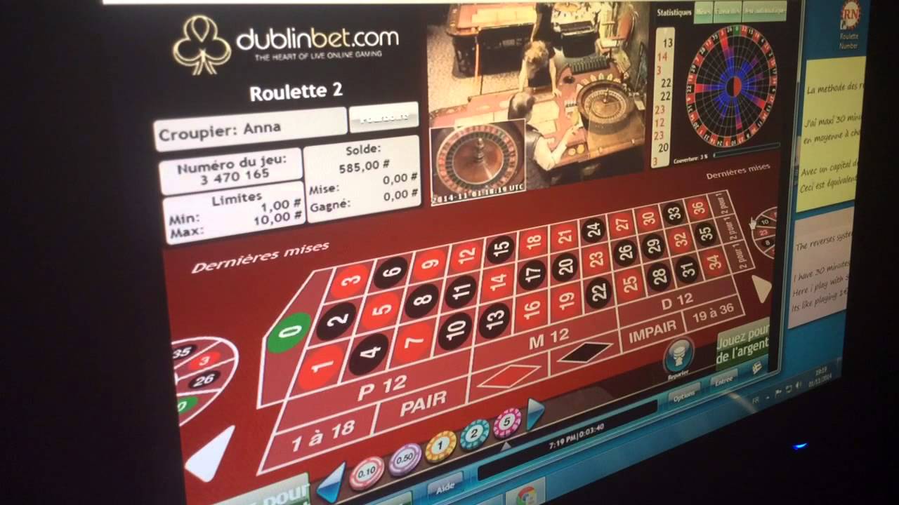 Reverse pro roulette system - live session 3 - YouTube