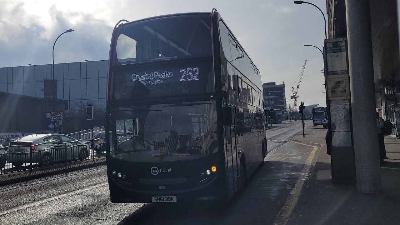 TM travels ex Lothian enviro 400 1407 SN61 BBK arriving on Arundel gate ...