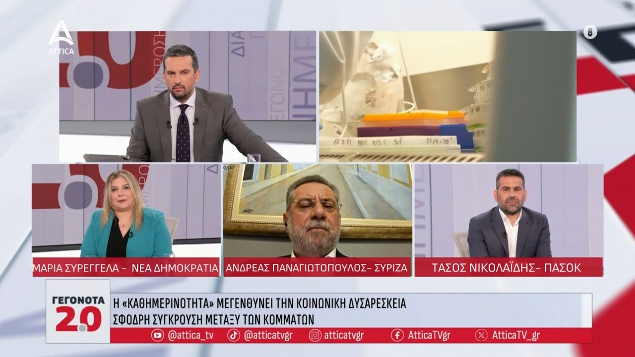 Πολιτική κόντρα Συρεγγέλα, Παναγιωτόπουλου & Νικολαΐδη για την ...