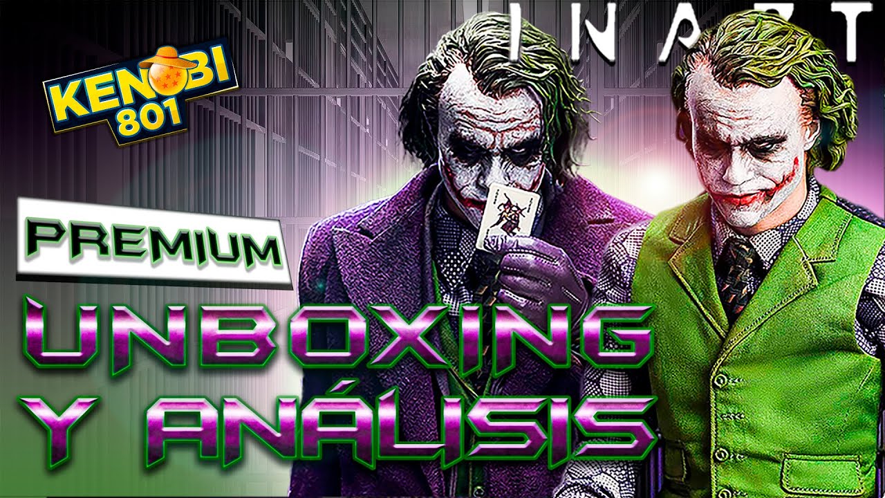 Joker (PACK PREMIUM) El Caballero Oscuro | INART | - [Unboxing y ...