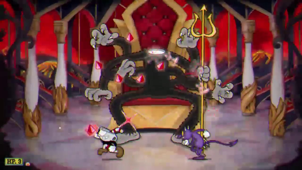 Cuphead FInal Boss Battle(The Devil) Live stream 2!! - YouTube