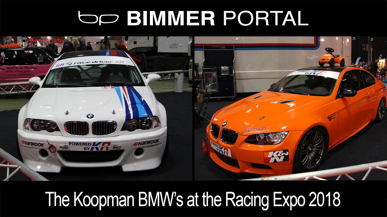 The Koopman Racing BMW's at the Racing Expo Leeuwarden 2018 - YouTube