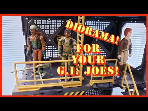 Display your G.I. Joes! Diorama Guard Tower Setup by Fresh Retro Toys ...