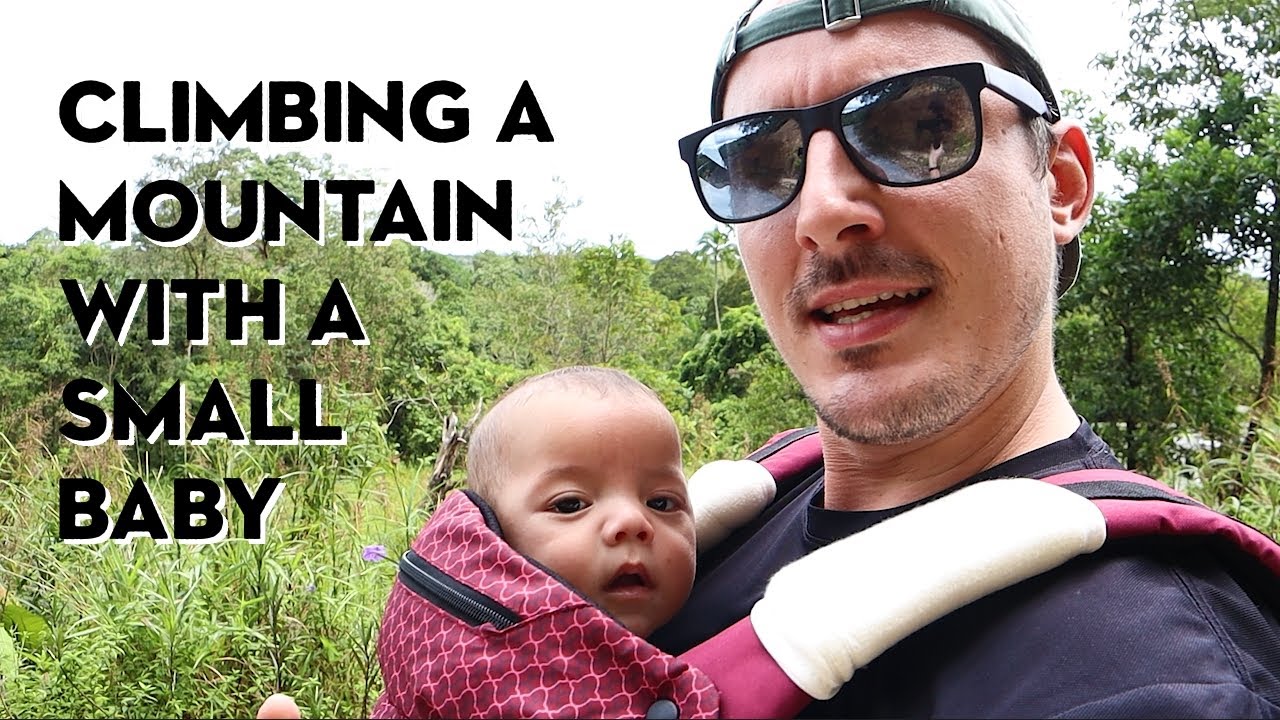 CLIMBING A MOUNTAIN WITH A 3-MONTH OLD BABY | Matang Mariamman Temple ...