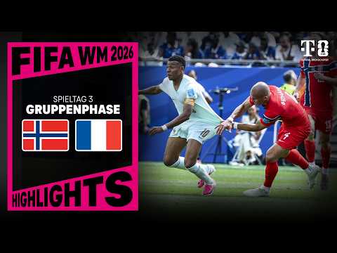 Norwegen - Frankreich | Highlights FIFA WM 2026 | MAGENTA TV