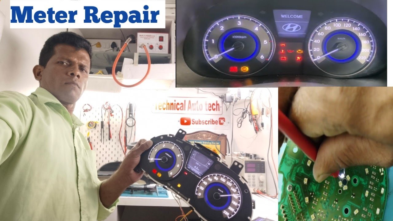 Repair Digital Instrument Cluster Meter LED Light Display Fluctuation ...