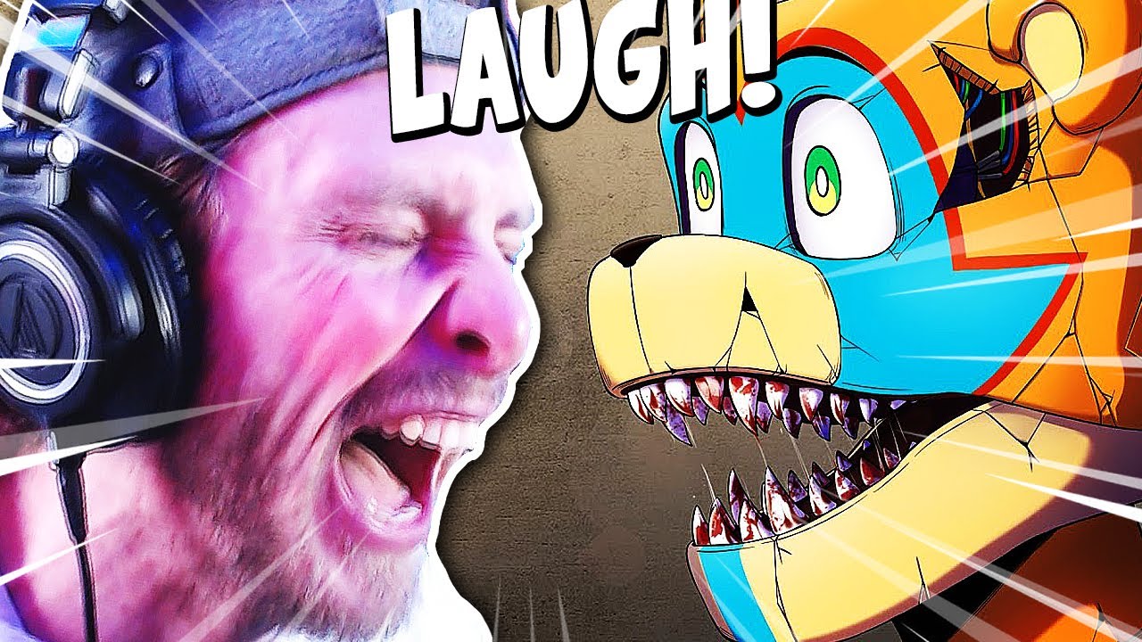 [FNAF/SB] FNAF TRY NOT TO LAUGH CHALLENGE REACTION! (extremely funny ...