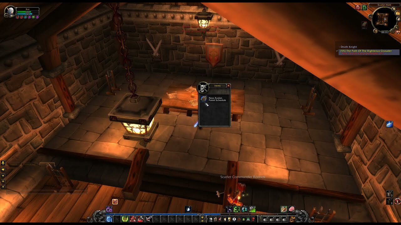 The Path Of The Righteous Crusader, WoW Wotlk Quest - YouTube