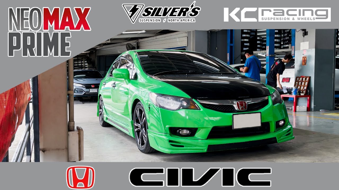 ขับสนุกนิ่มสบายกับเจ้า Honda civic กับช่วงล่าง Silver's Neo Max Prime ...
