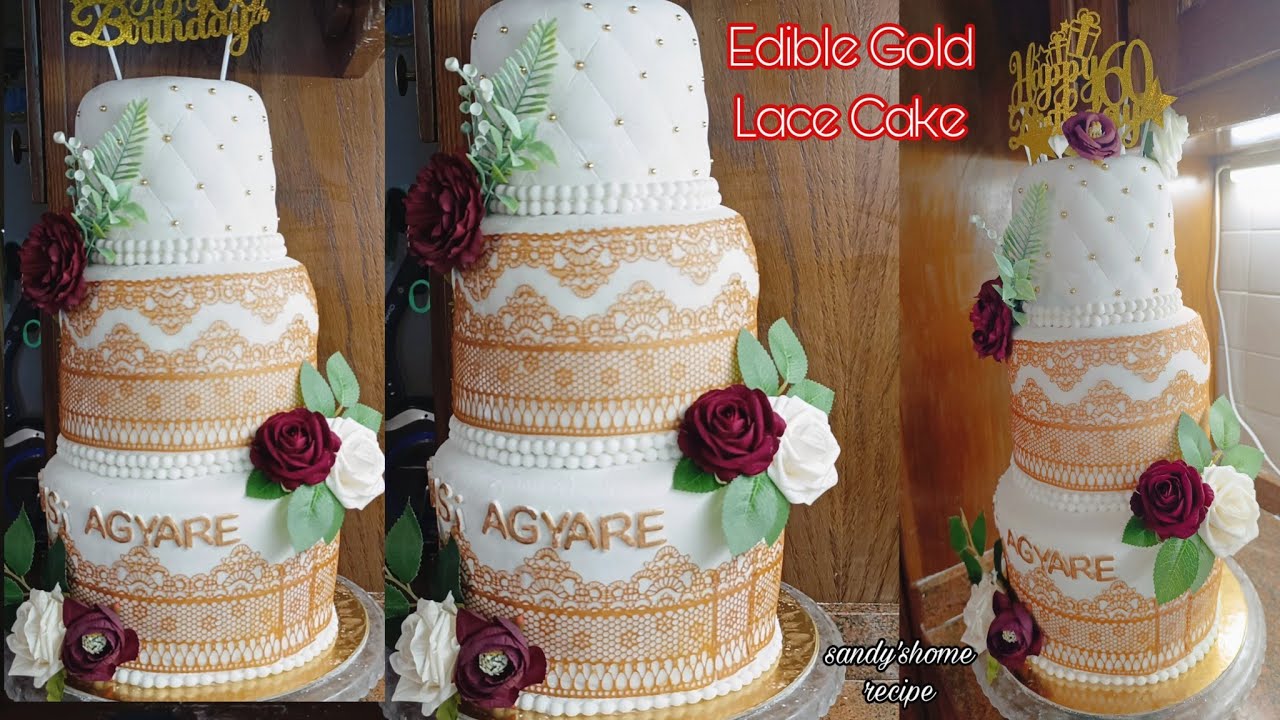 How To Make 3 Tiered Cake Decorating/Step by Step Tutorial On How To ...