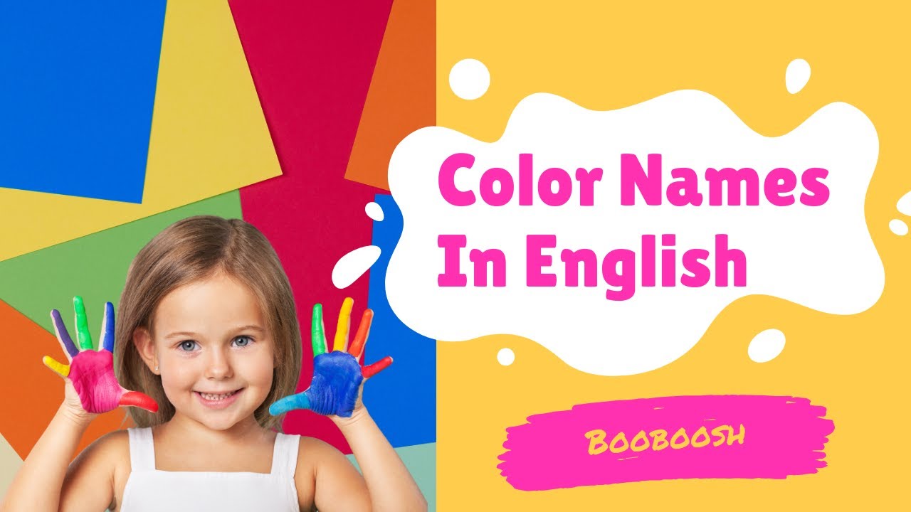 Learn colors for kids | Colors names in English | Kids Vocabulary ...