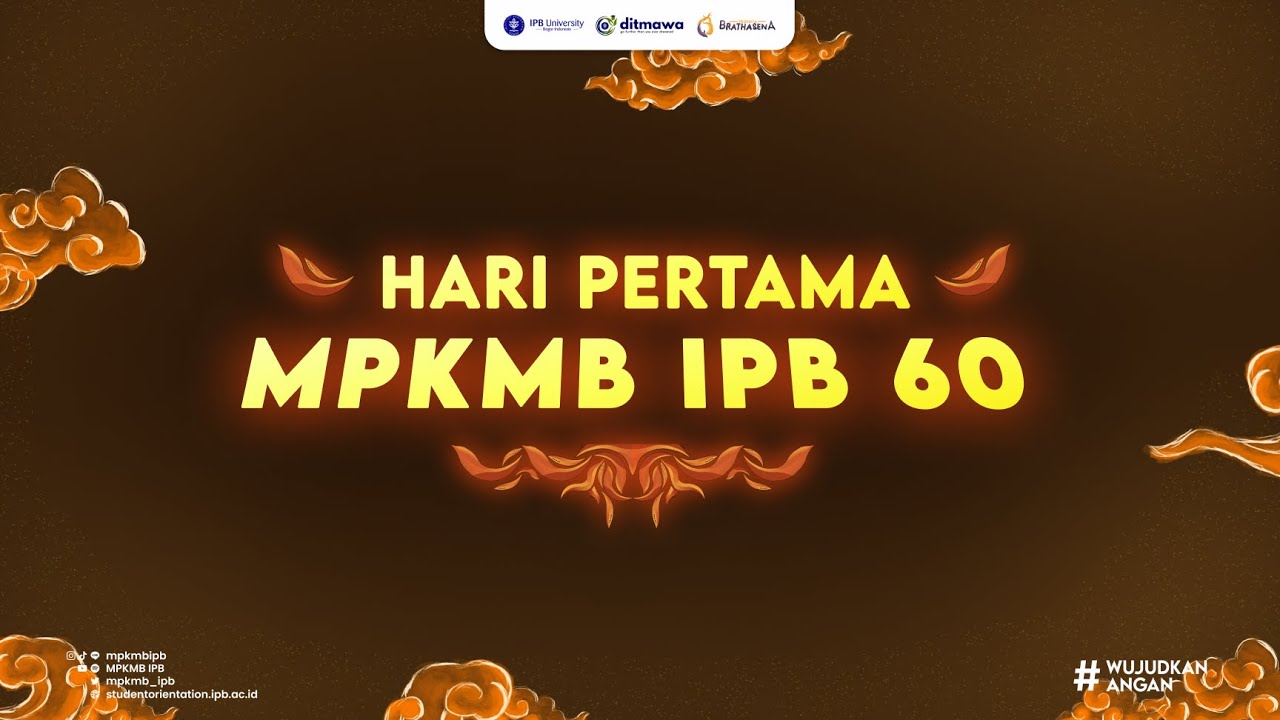 Pembukaan MPKMB IPB 60 - Sesi Siang (07 Agustus 2023) - YouTube