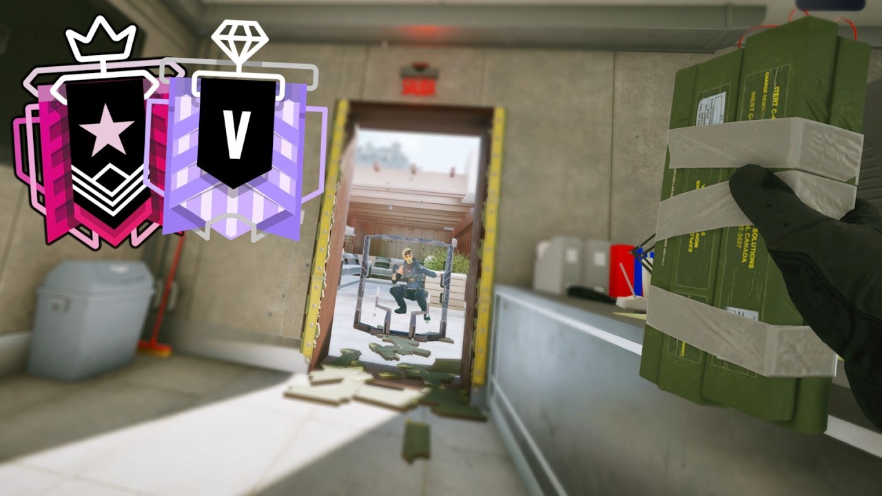 Aim Against Gamesens In Rainbow Six Siege - Color to Champ - YouTube