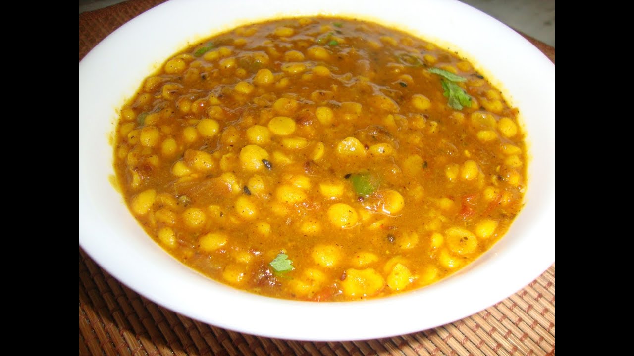 Chana Dal Tadka Recipe - YouTube