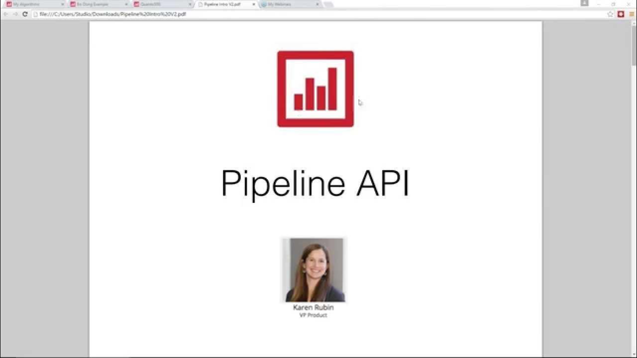 Quantopian Pipeline Introduction - YouTube
