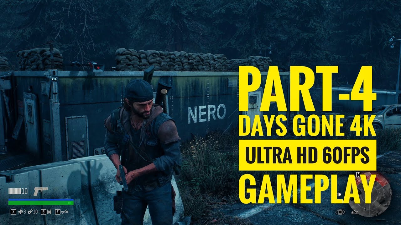 Days Gone 4K Ultra HD Gameplay || Part 4 - YouTube