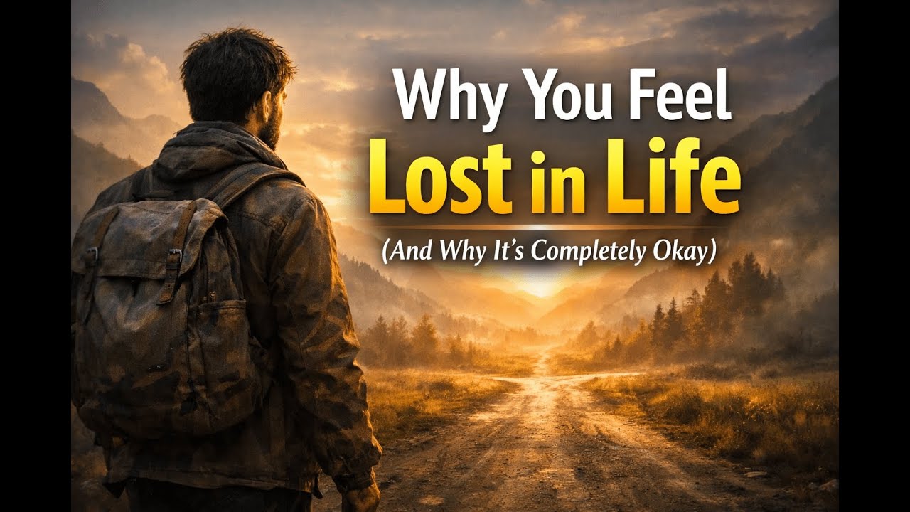 Why You Feel Lost In Life - YouTube