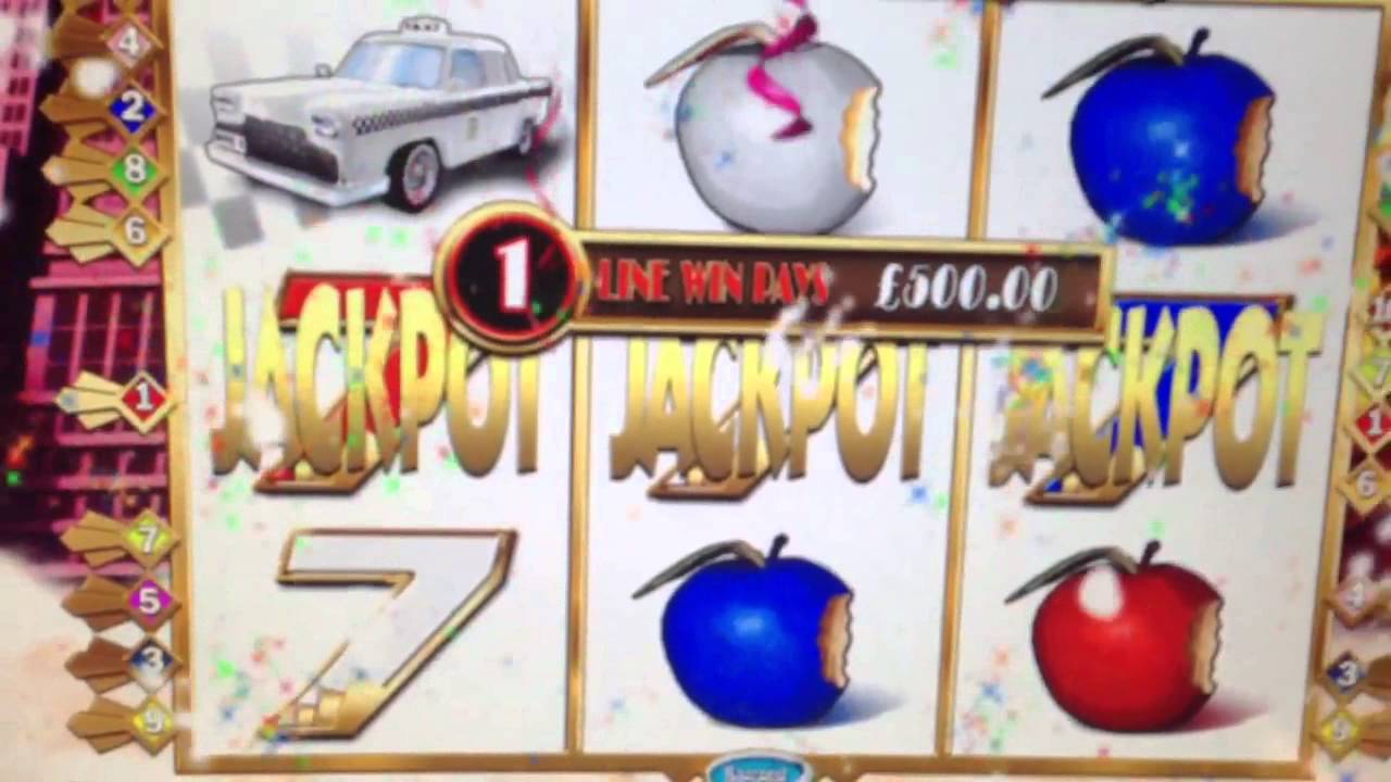 Barcrest New York Jackpot sequence (£500 Jackpot fruit machine) - YouTube