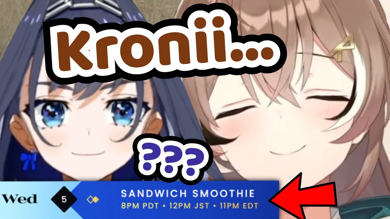 Mumei's Reaction When Kronii Wants To Blender Multiple Subway ...